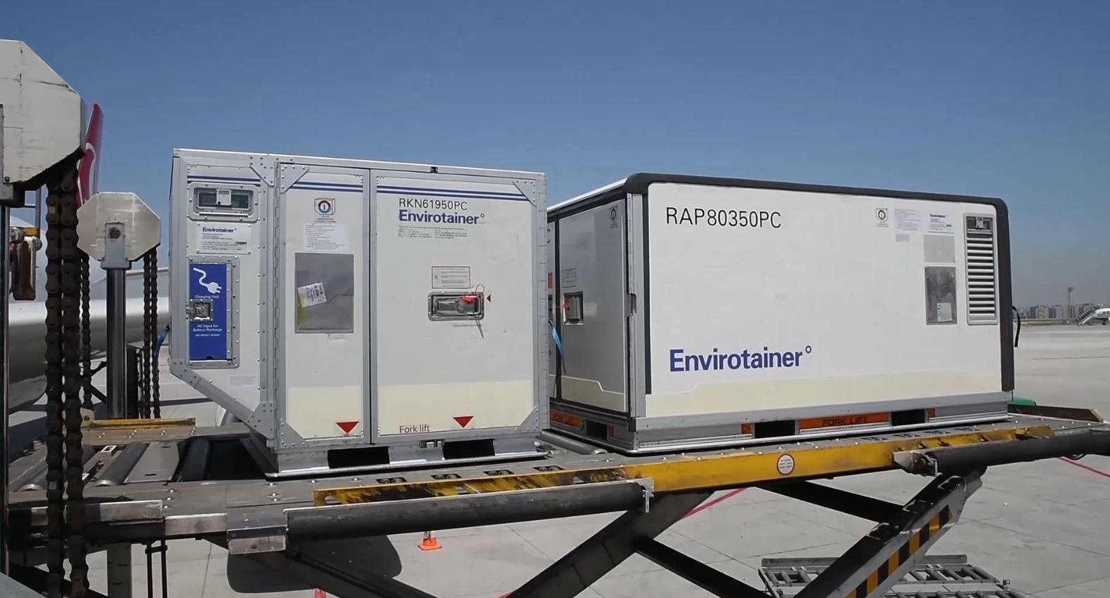 Designing an agile cold chain to export biologics at short notice