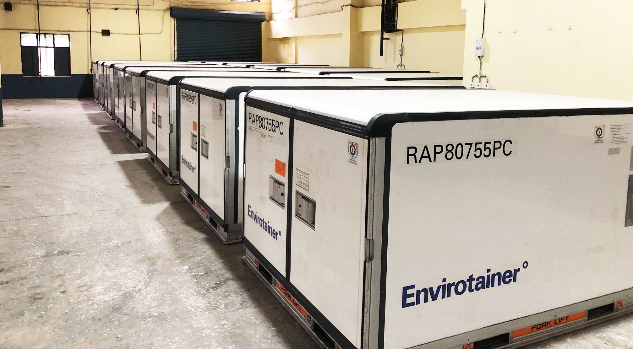 Envirotainer Adds 57% more RAP e2 capacity in the US